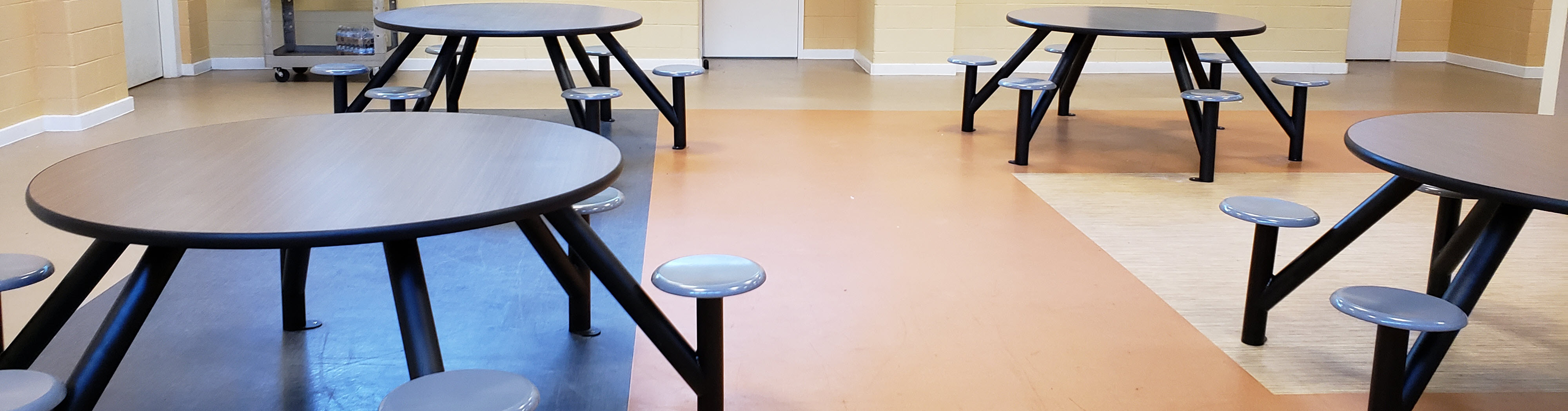 ModuMaxx Cluster Tables ModuForm Furniture Molded Upholstered