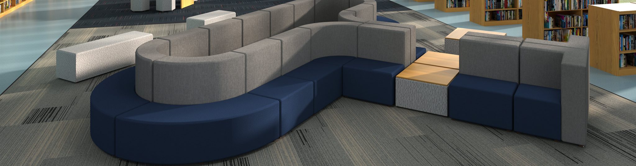 Dalton Modular Lounge Furniture - ModuForm | Flexibility in Furniture