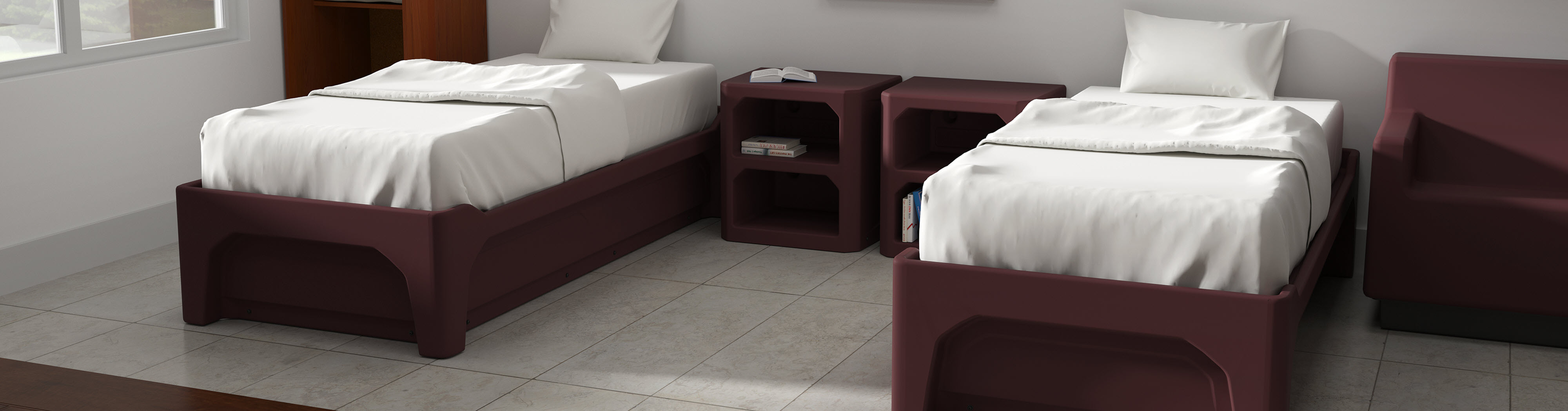 Moxie Molded Bedroom Furniture | ModuForm Furniture | Molded ...